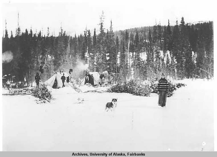 1905: “Siwash” camp on Copper River, Alaska | Chinook Jargon